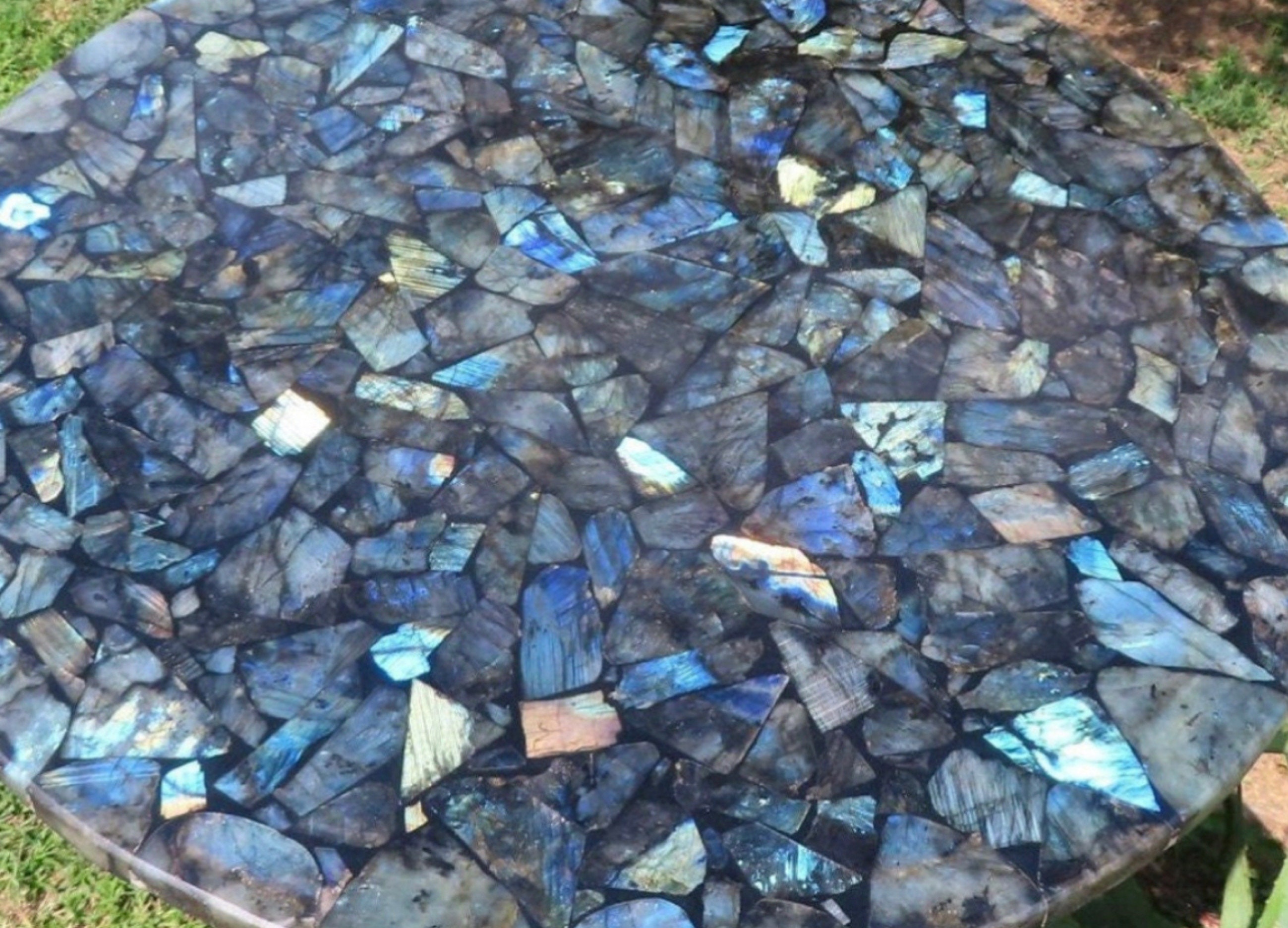 Labradorite Kitchen Slab Dining Table Top Slab ,labradorite Tiles ...