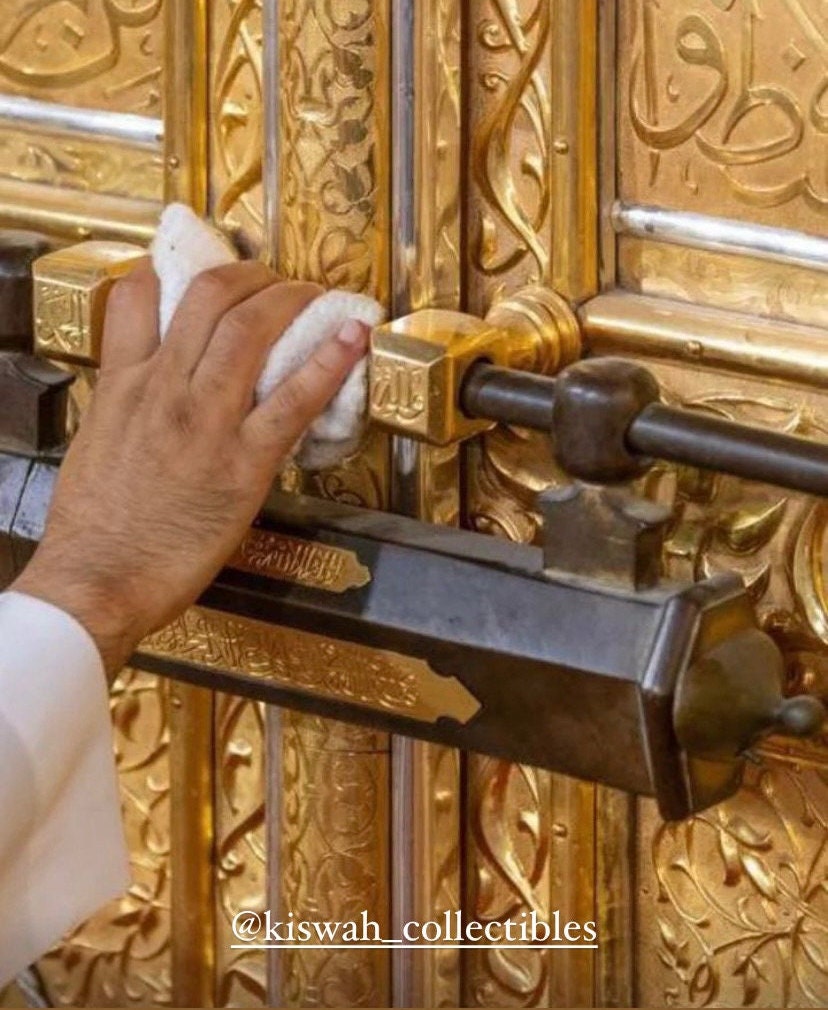 Authentic Kaaba Door Key Lock From Makkah Blessed Design of Antique ...