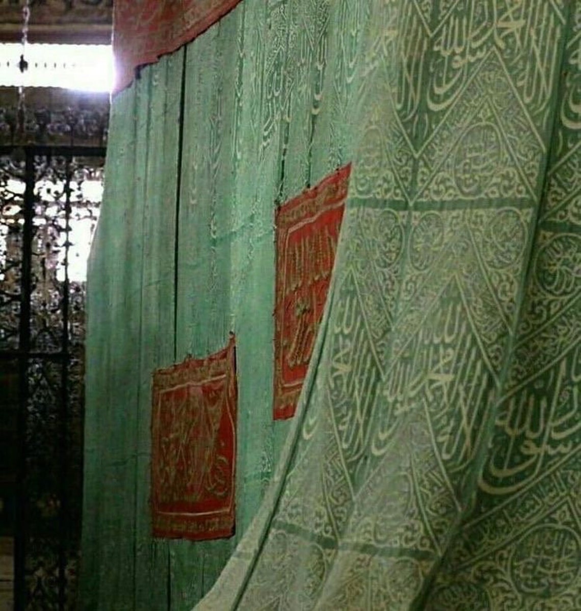 Green Cloth Prophet Chamber Kiswah Wall Hanging Home Decor - Etsy