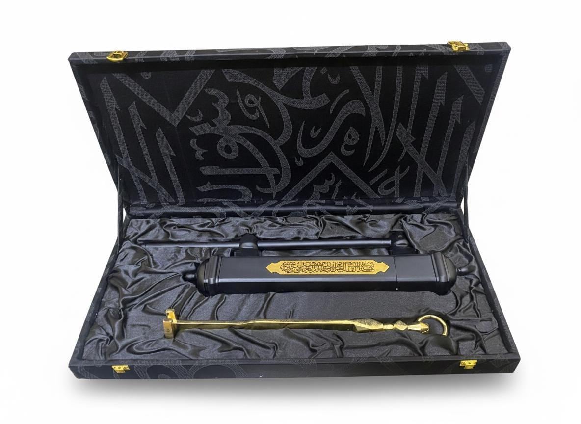 Authentic Black Kaaba Door Key Lock - Makkah Spiritual Heritage, Eid ...
