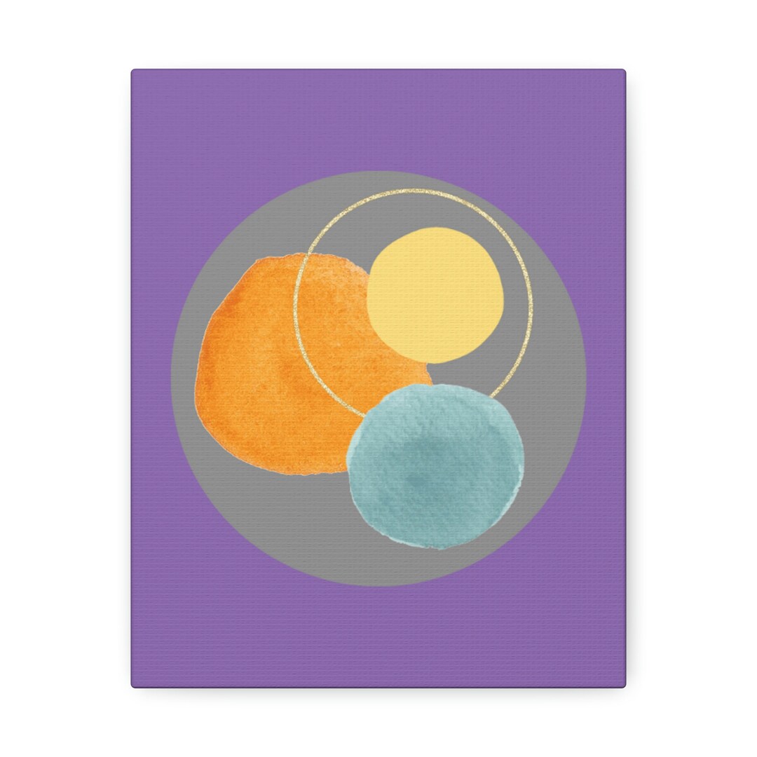 Satin Canvas Contemporary Design - Etsy