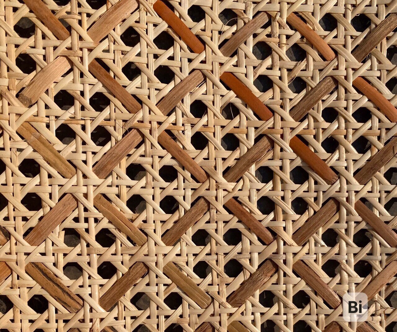Rhombic Pattern Natural Cane Sheet Rattan Material Cane - Etsy