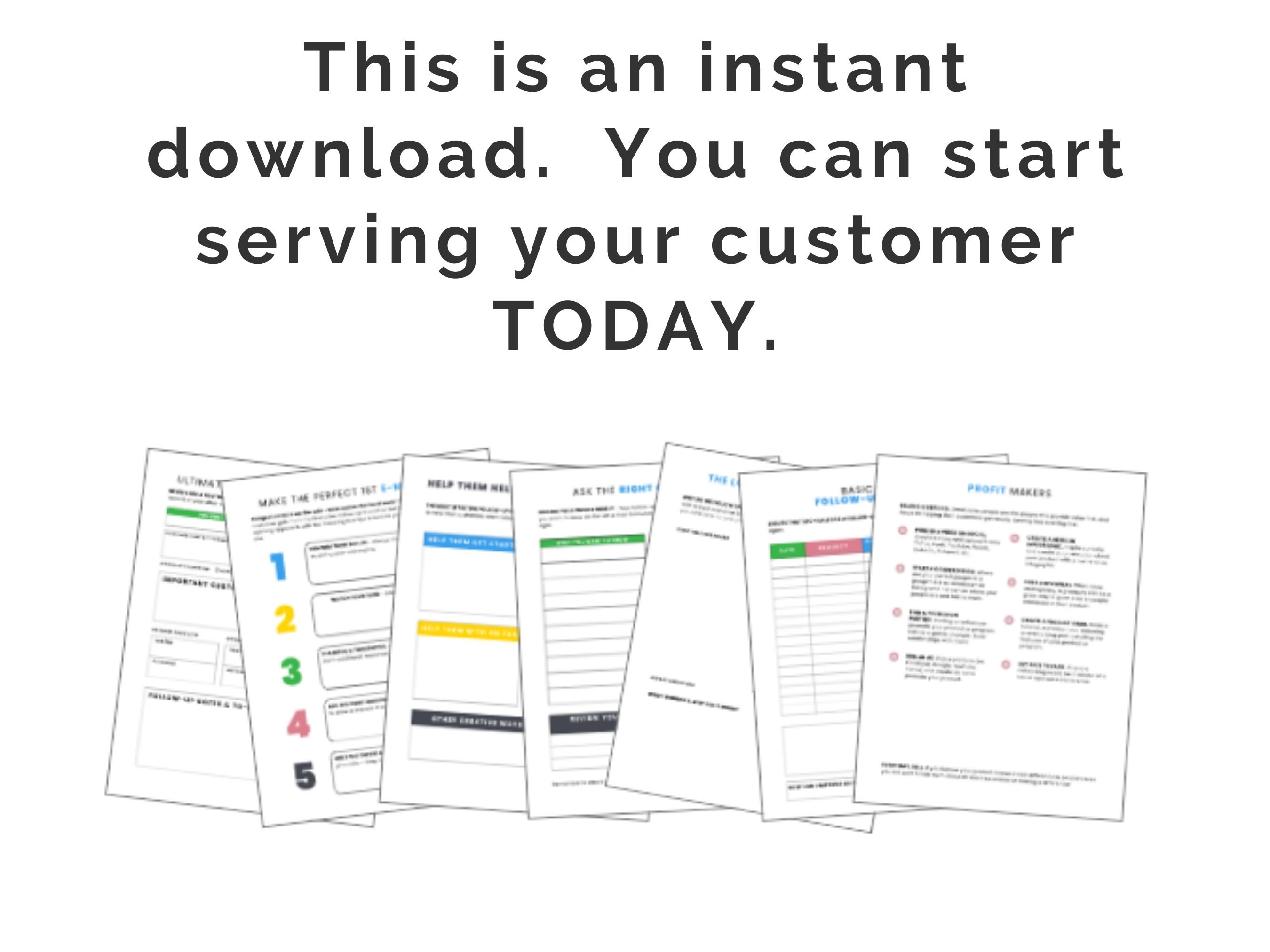 Direct Sales Customer Planner, Ultimate Sales Follow up Tracker MLM ...
