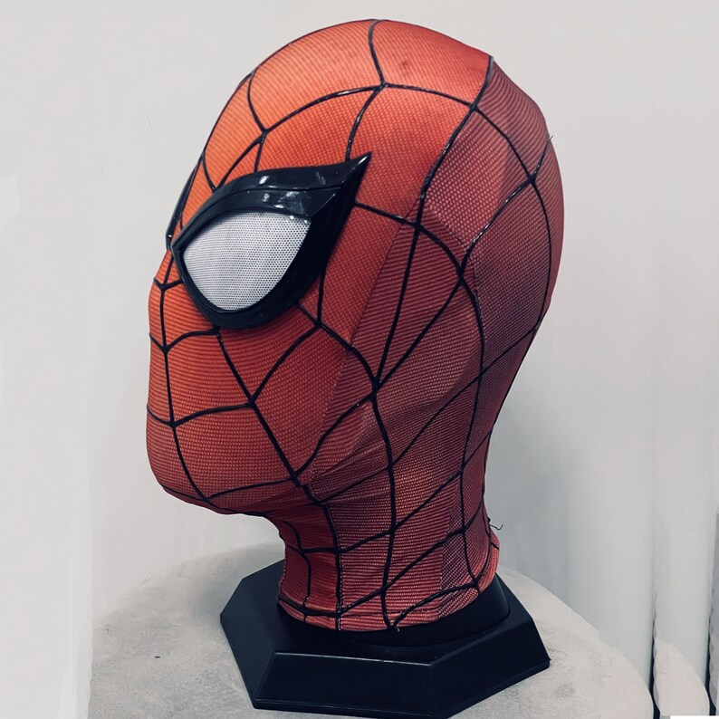 Spider-man PS4 Mask and Shell and Lens. Spider-man Faceshell. - Etsy