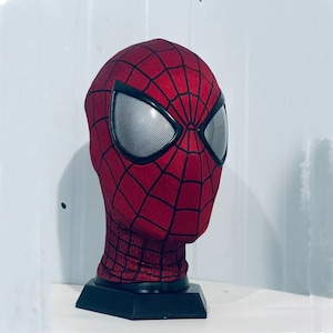 Customized Spiderman TASM 2 Mask, 3D Face Shell, Tom Holland Spider Man ...