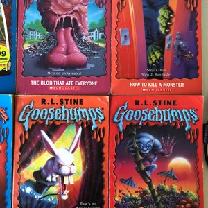 Goosebumps Books by R.L. Stine Choose Your Title Short Chapter Books ...