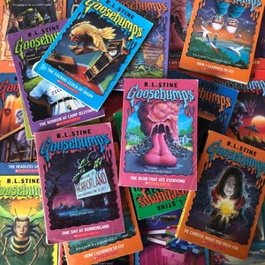 Goosebumps Books by R.L. Stine Choose Your Title Short Chapter Books ...