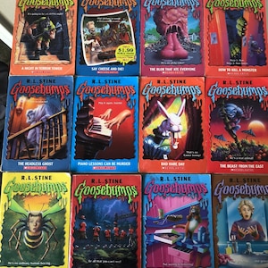 Goosebumps Books by R.L. Stine Choose Your Title Short Chapter Books ...