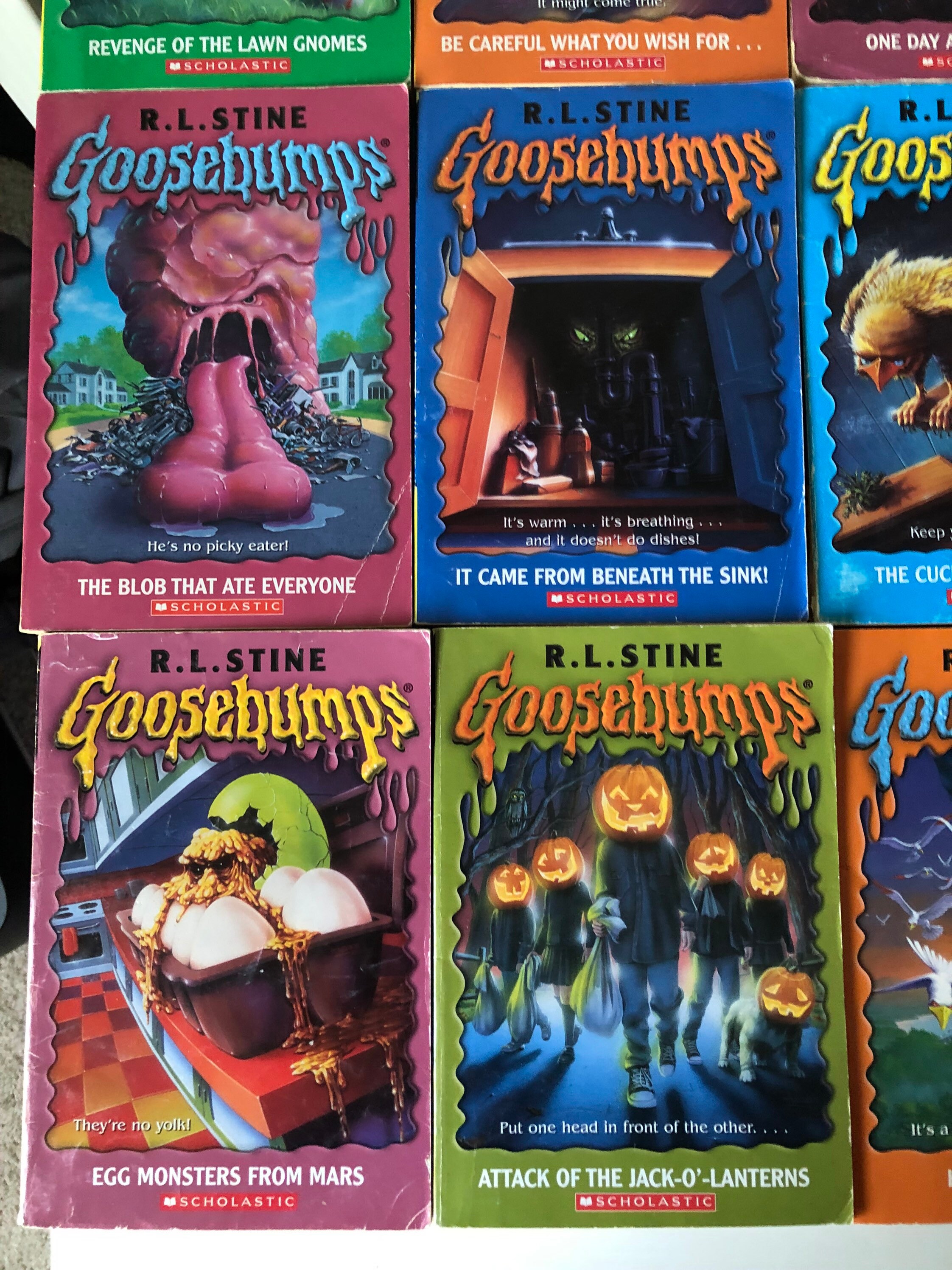 Goosebumps Books by R.L. Stine Choose Your Title Short - Etsy UK