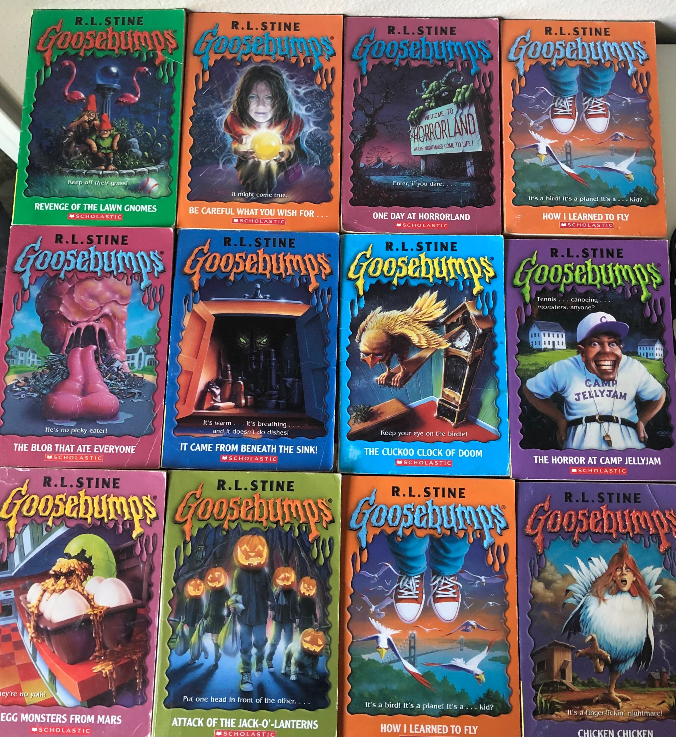 Goosebumps Books by R.L. Stine Choose Your Title Short - Etsy UK