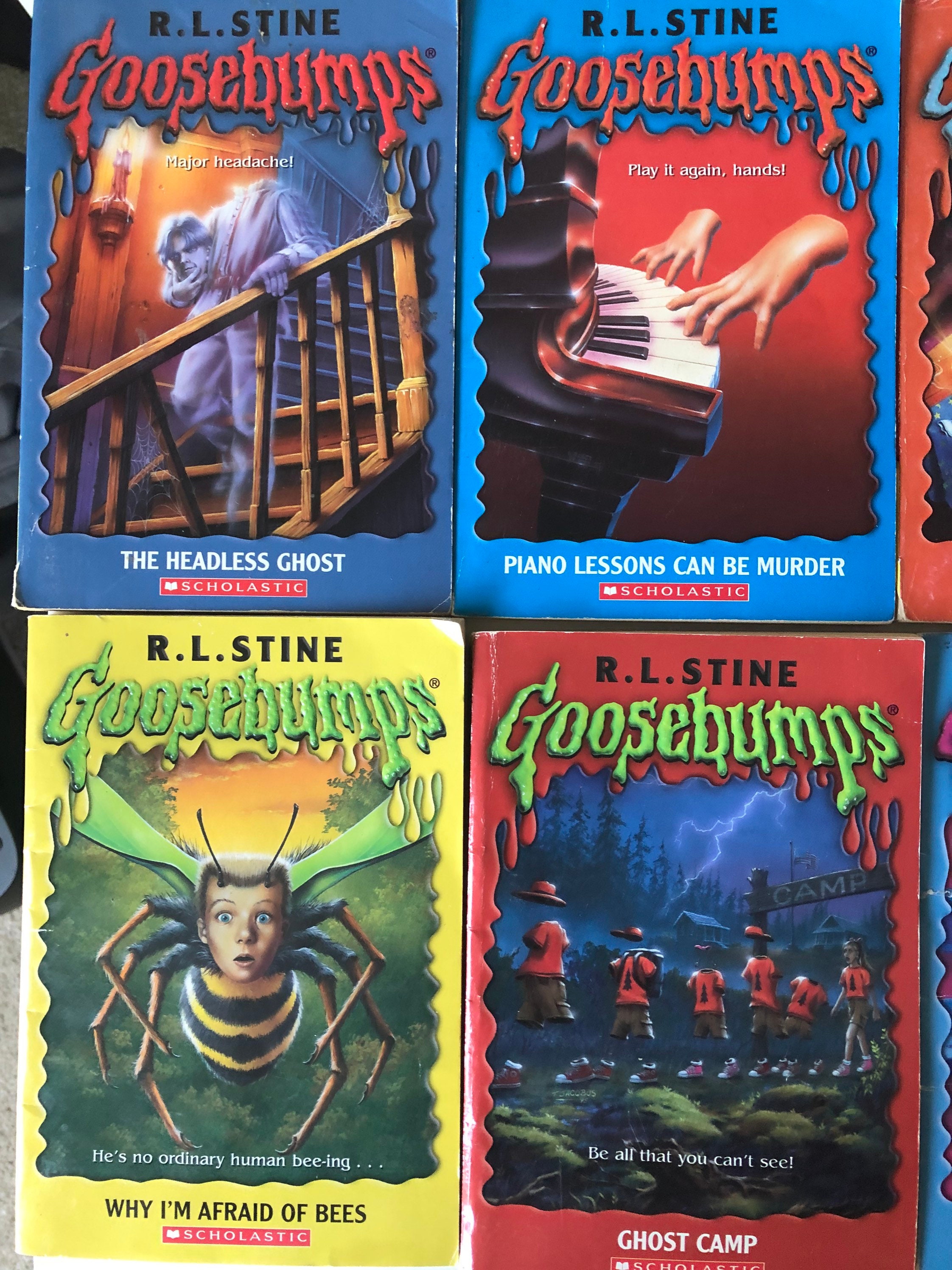 Goosebumps Books by R.L. Stine Choose Your Title Short - Etsy UK