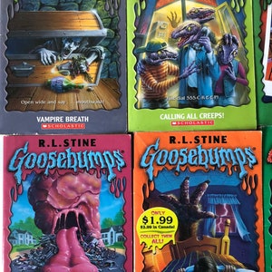 Goosebumps Books by R.L. Stine Choose Your Title Short Chapter Books ...
