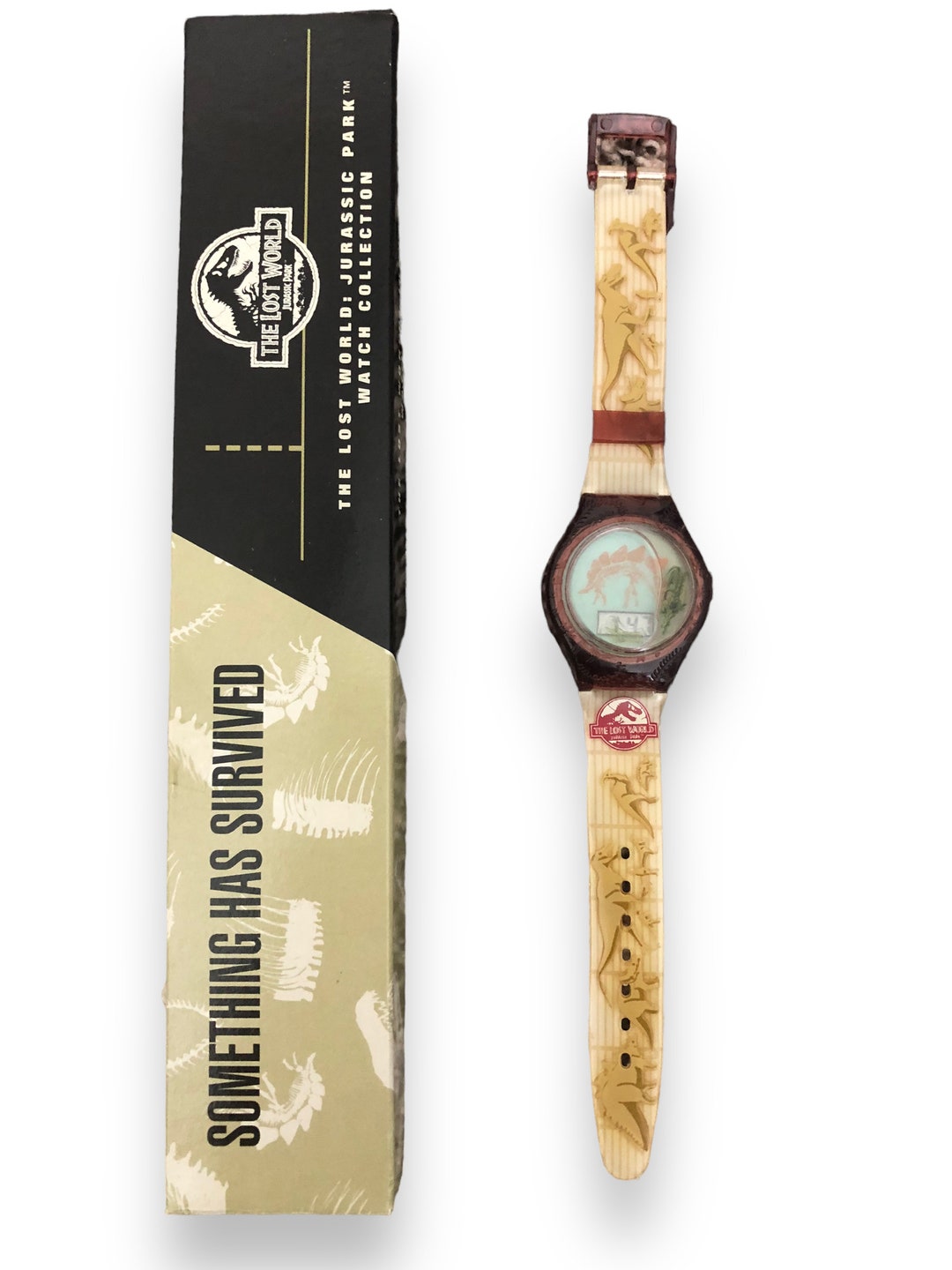 Vintage 90's Jurassic Park Stegosaurus Fossil the Lost World Burger ...