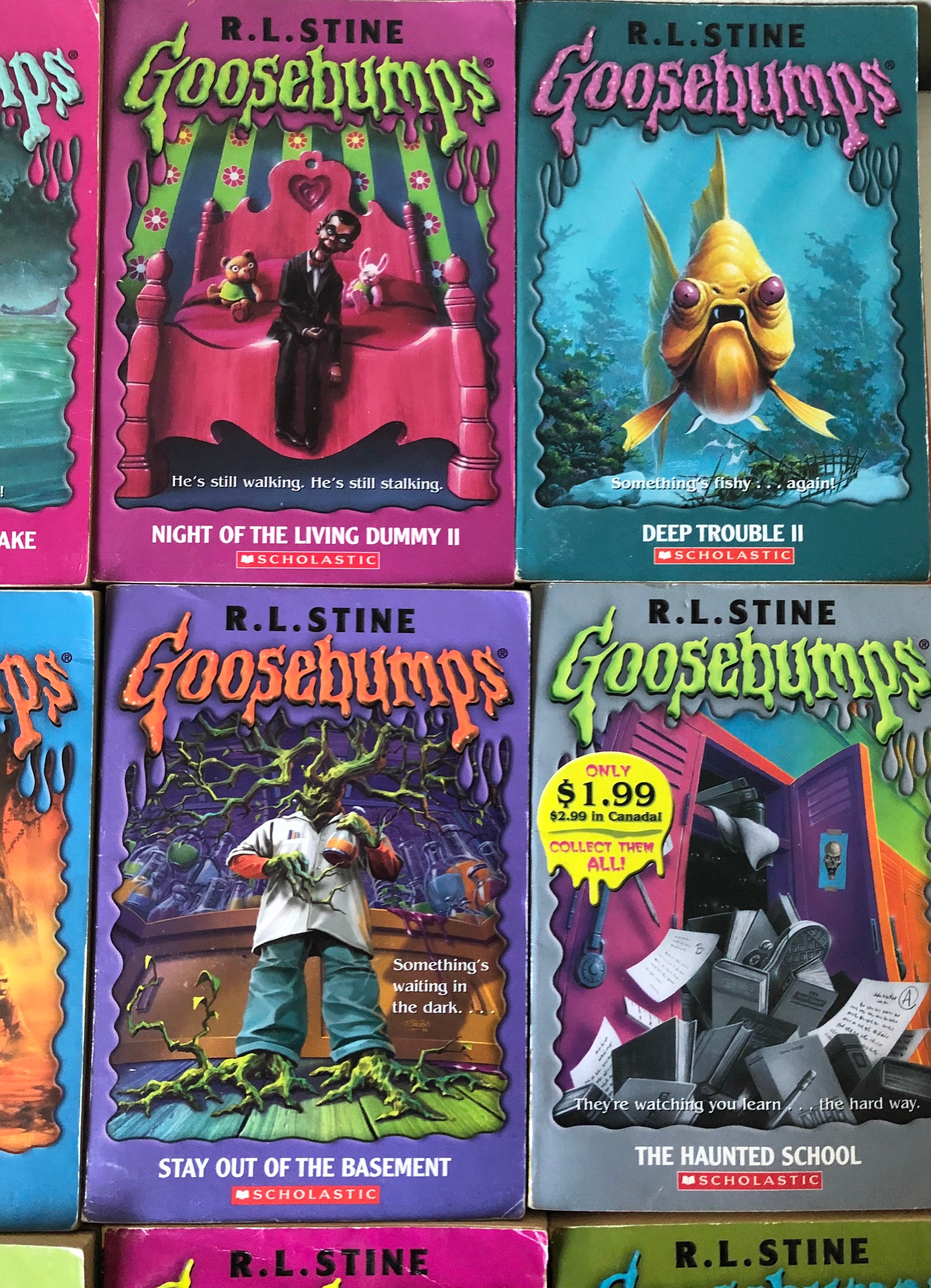 Goosebumps Books by R.L. Stine Choose Your Title Short - Etsy Ireland