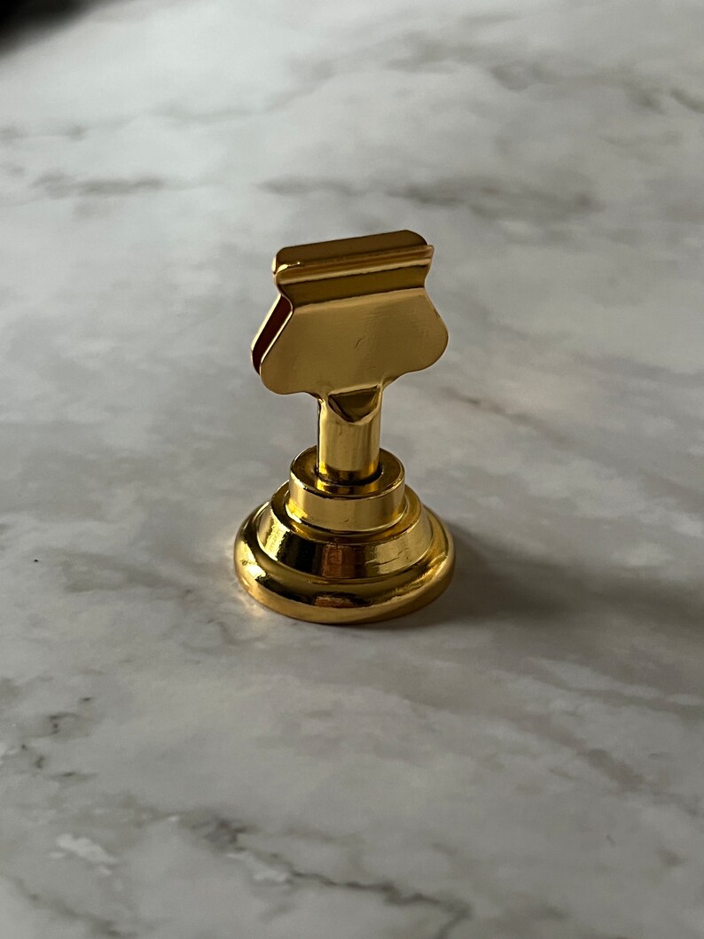 Gold Table Place Name Holders - Etsy