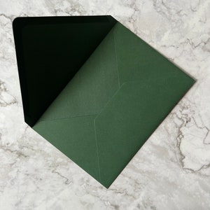 C5 Matte Forest Green Envelopes for A5 Cards - Etsy UK