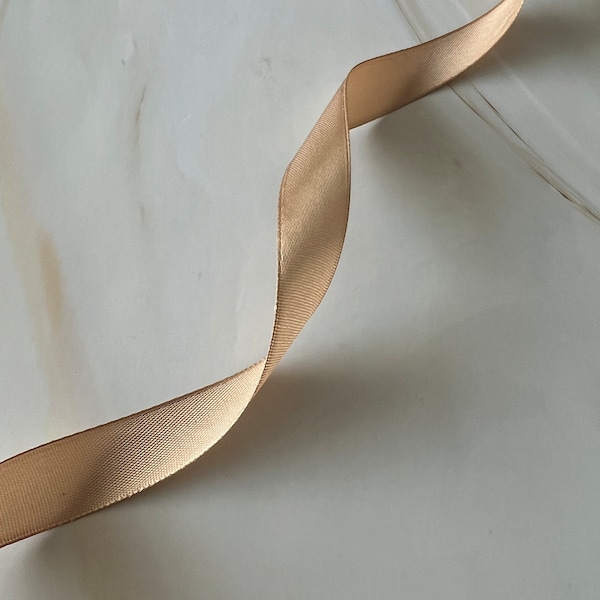 Tan Gold Ribbon - Etsy