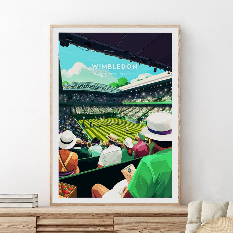 Wimbledon Tennis - Etsy