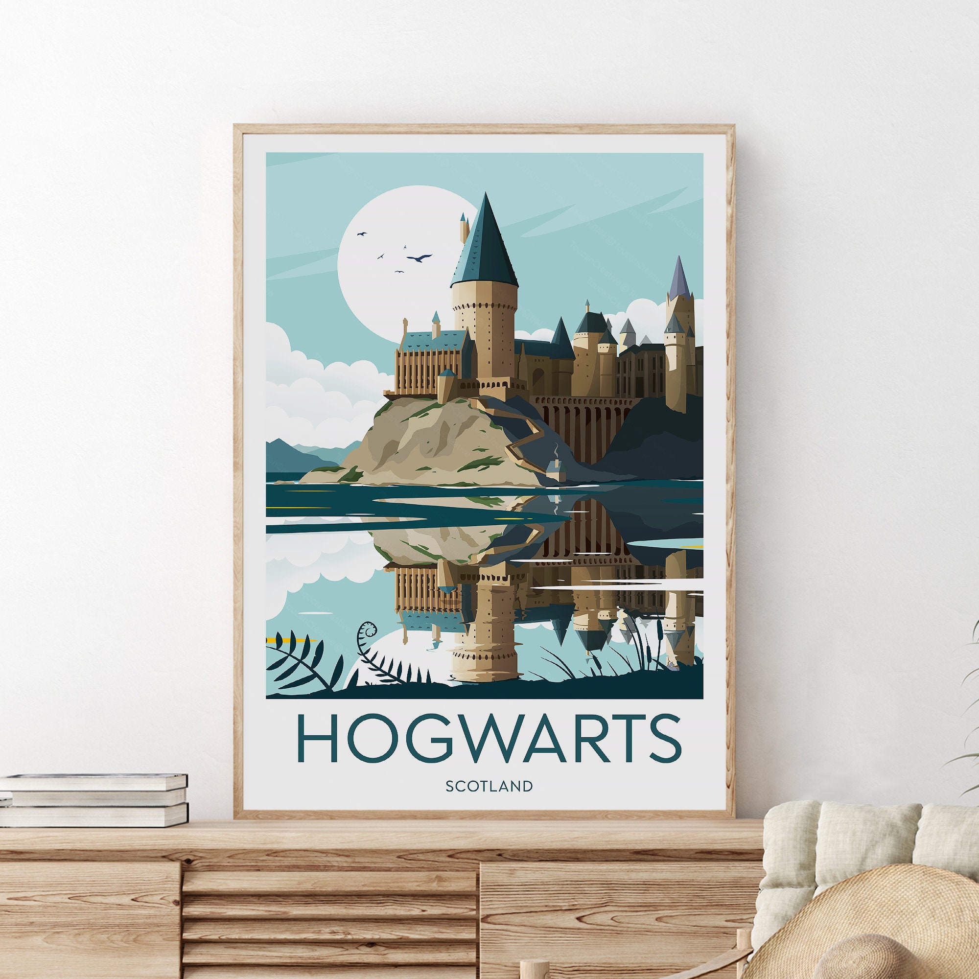 Hogwarts Print Hogwarts Fan Art Hogwarts Poster Harry - Etsy Canada