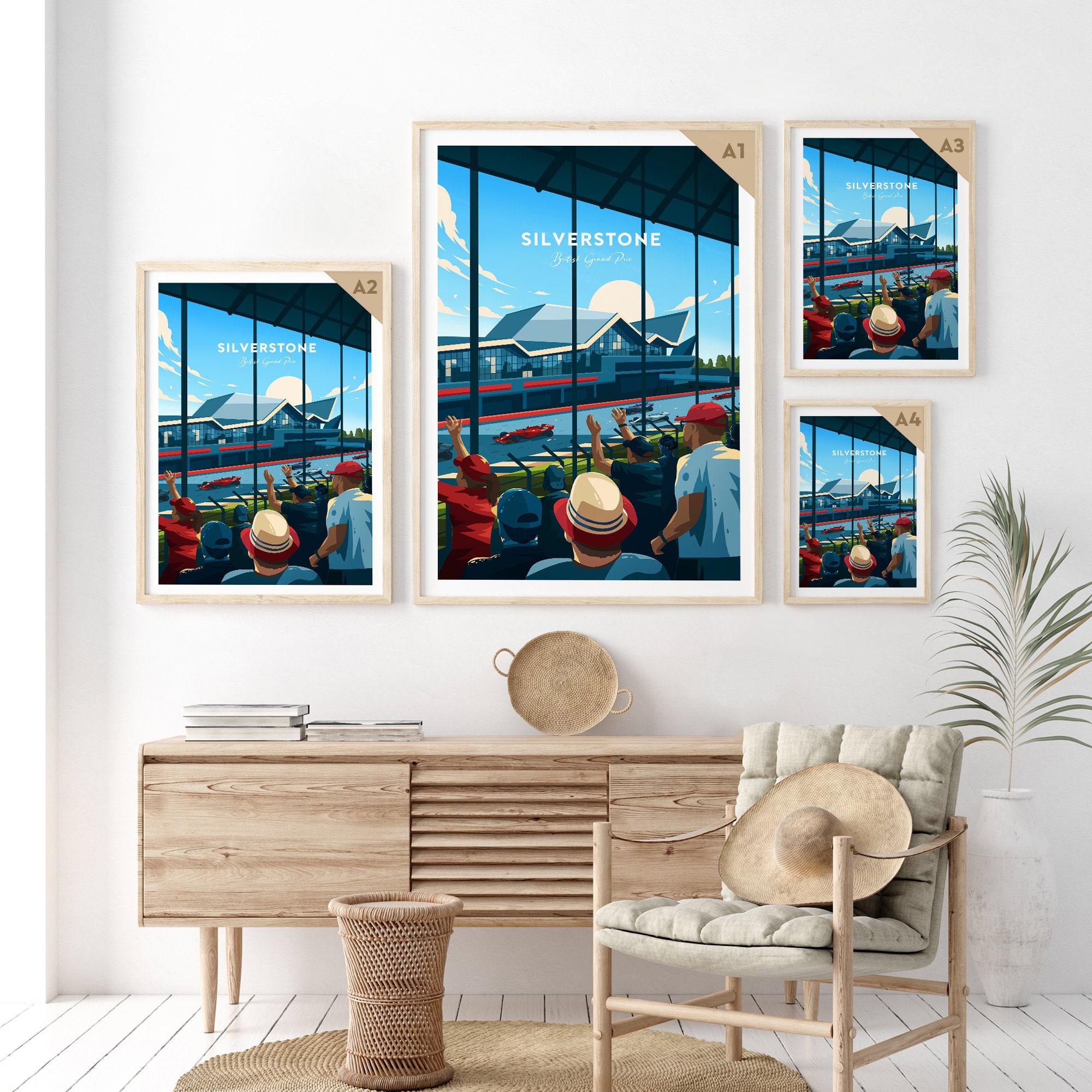 Silverstone F1 - British Grand Prix, Birthday present, Wedding gift ...