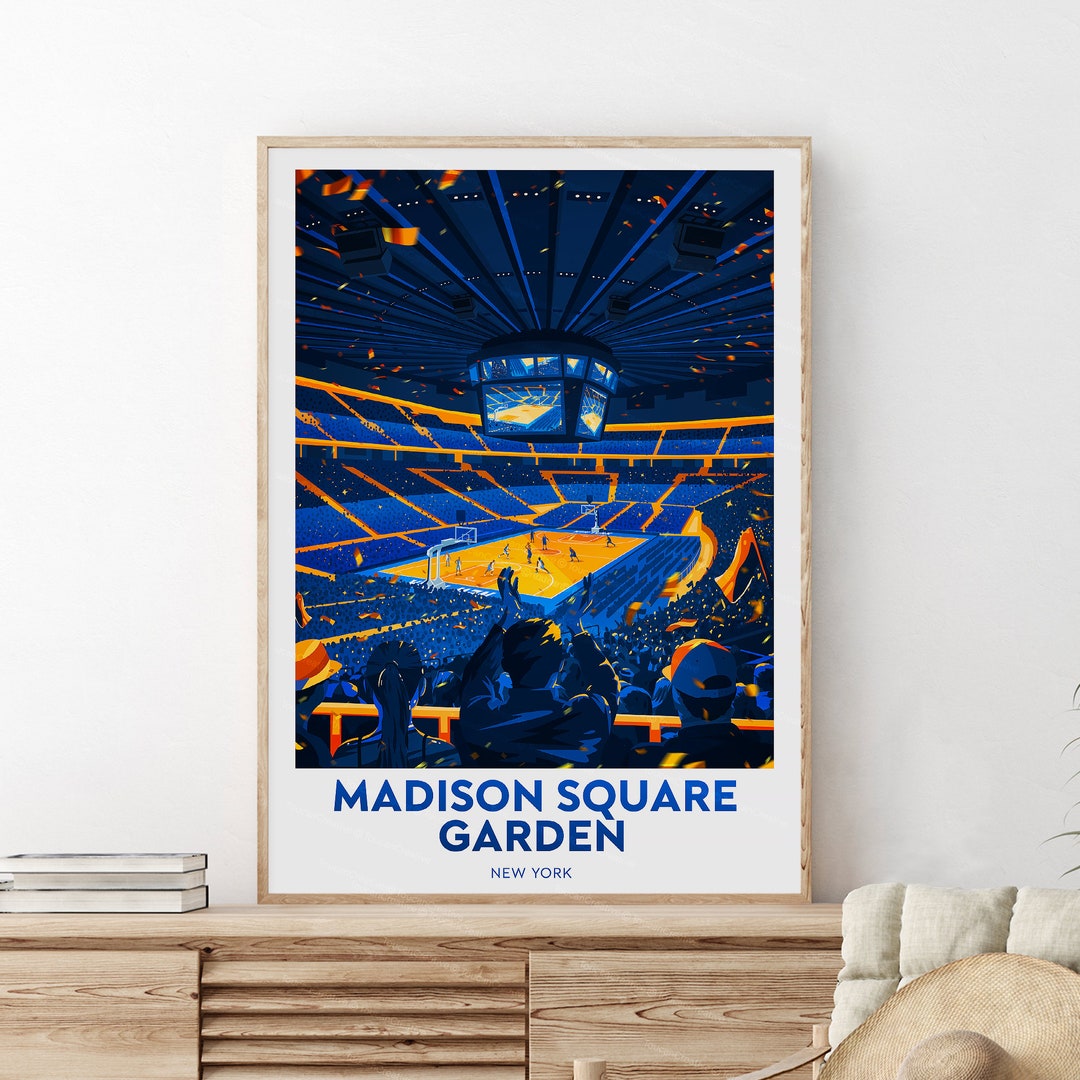 Madison Square Garden Print New York, Madison Square Garden Artwork ...