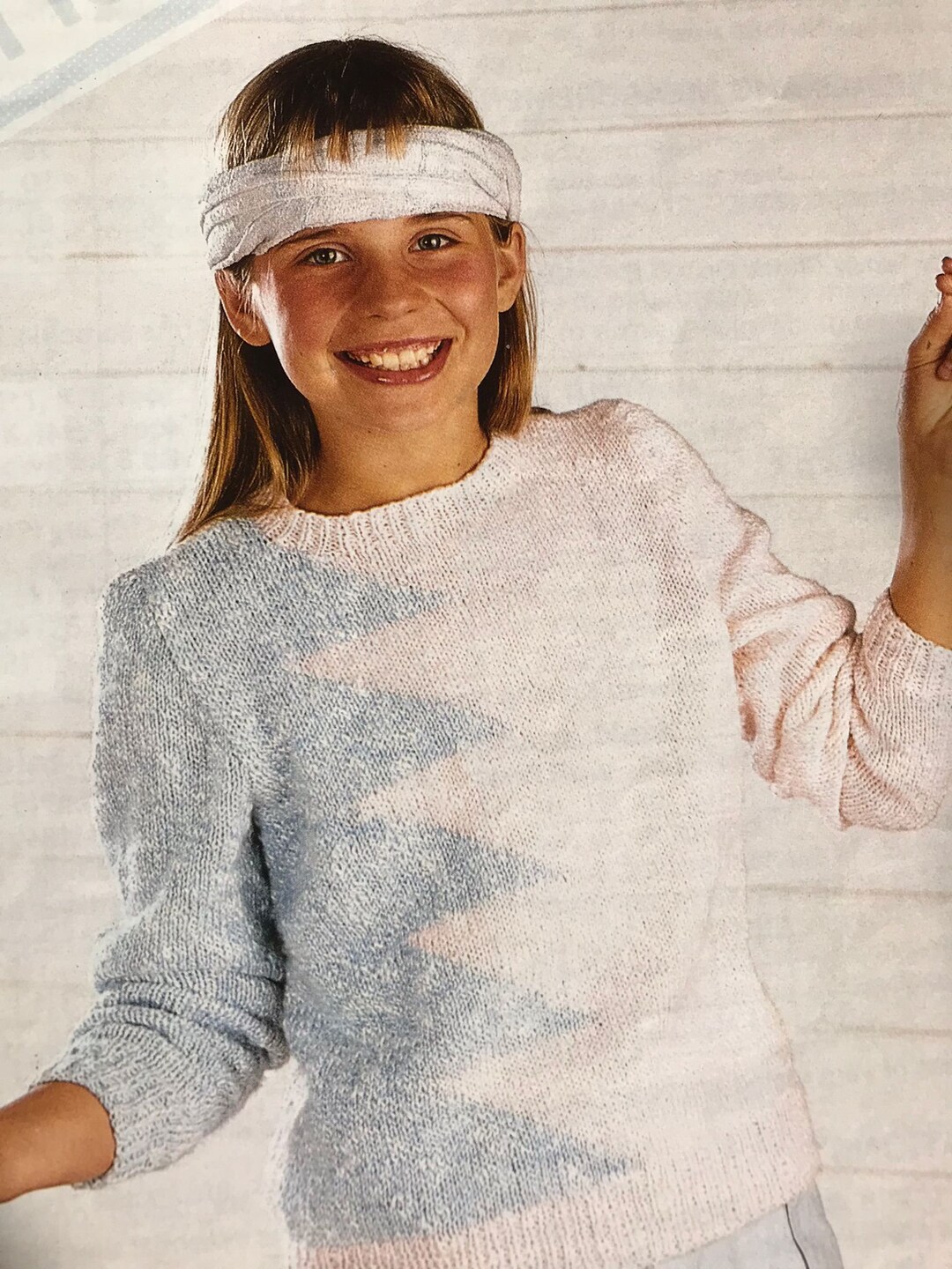 DK Knitting Pattern for a Girls Teen Jumper - Etsy