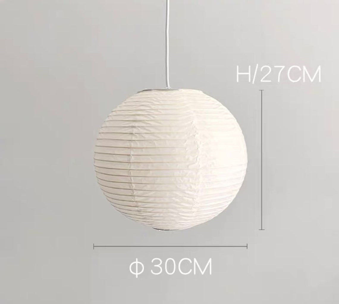 Noguchi Wabi Sabi Inspired Paper Japanese Style Shape Denmark - Etsy