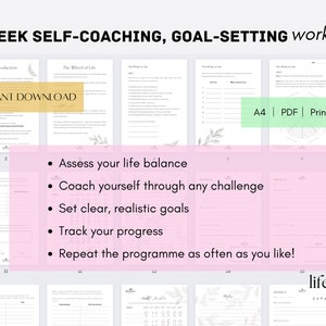 Life Goals Workbook Life Improvement Plan Personal - Etsy