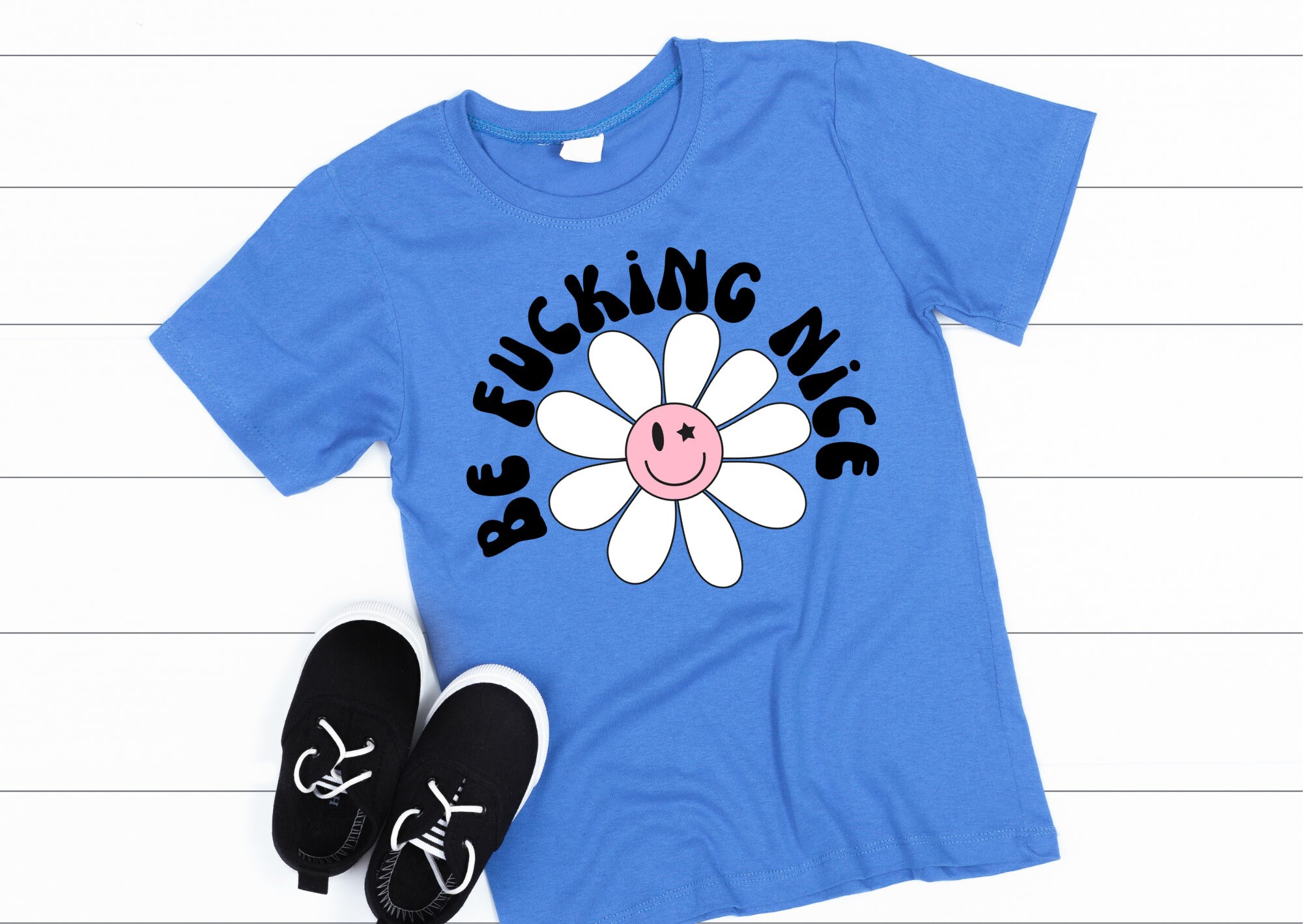 Be Fucking Nice/ Be Nice Tshirt/ Png/ Svg/ Smile Face - Etsy