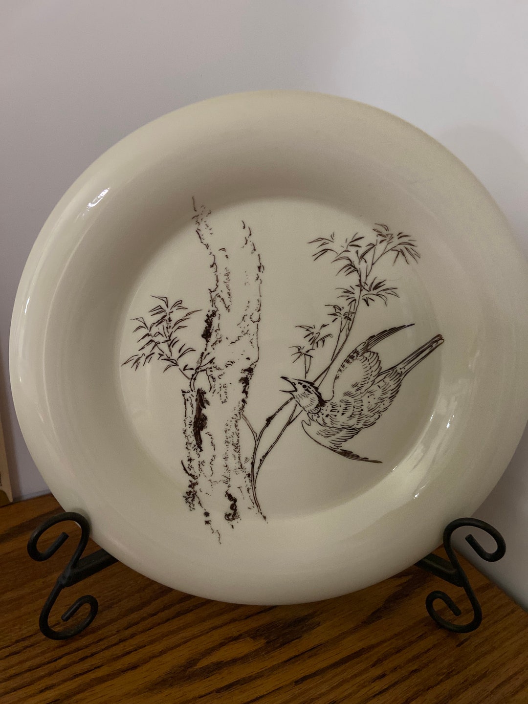 T Haviland Plate # 108 Out of 150 Made Bird in Flight - Etsy