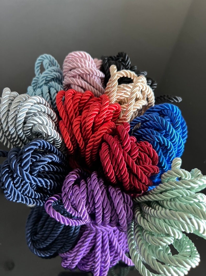 Dark Red Luxury Shibari Rope Bondage Bdsm Shibari Kink Accessories - Etsy