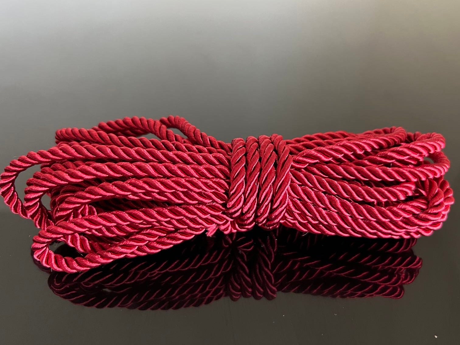 Dark Red Luxury Shibari Rope Bondage Bdsm Shibari Kink Accessories - Etsy