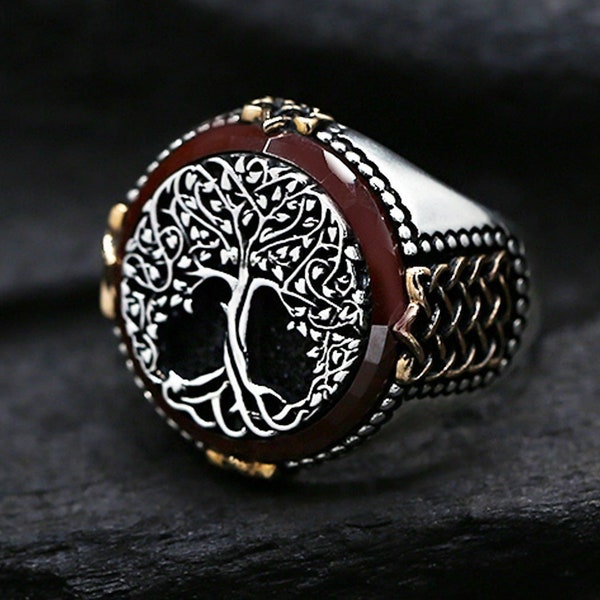 Tree of Life Ring - Etsy