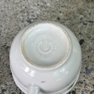 Vintage Made in Italy CIPA Porcelain Pair of Expresso Cherries Cups Mug ...