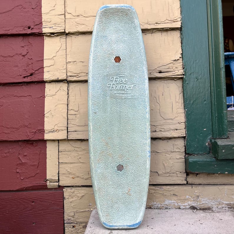 Vintage 1970s/80s Blue California Freeformer Plastic Skateboard - Etsy