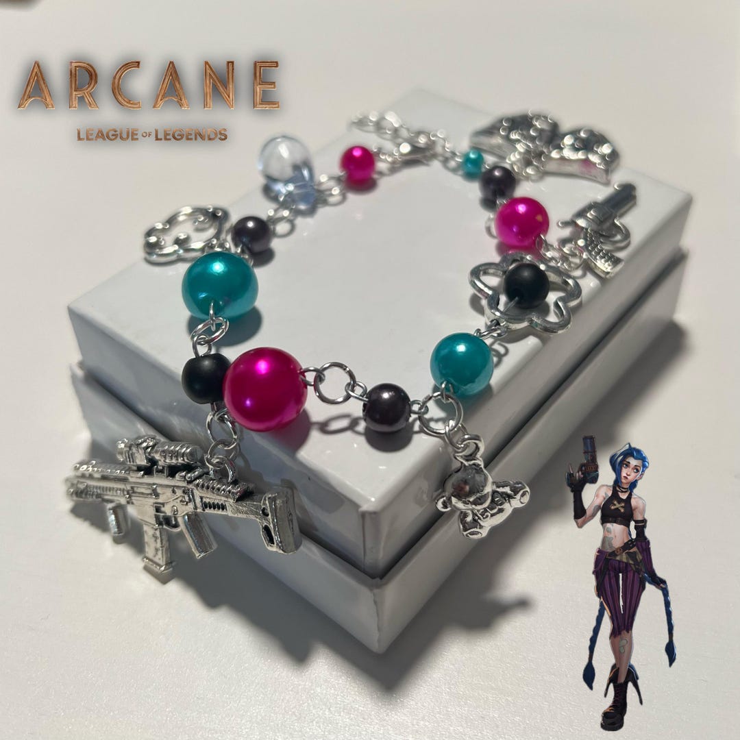 Arcane / League of Legends - Jinx Inspired Bracelet - Etsy