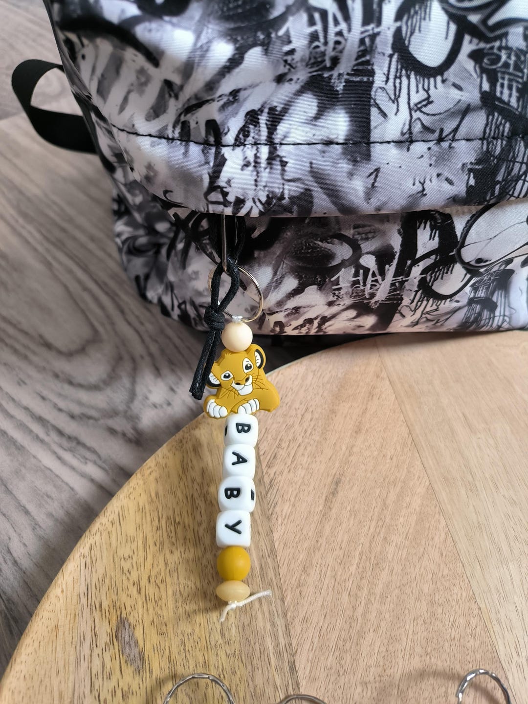 School Key Ring, Personalized Key Ring, Deer Key Ring, Dumbo Key Ring ...