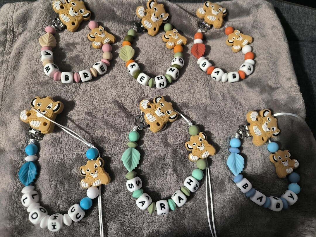 Personalized Pacifier Clip With First Name, Personalized Pacifier Clip ...