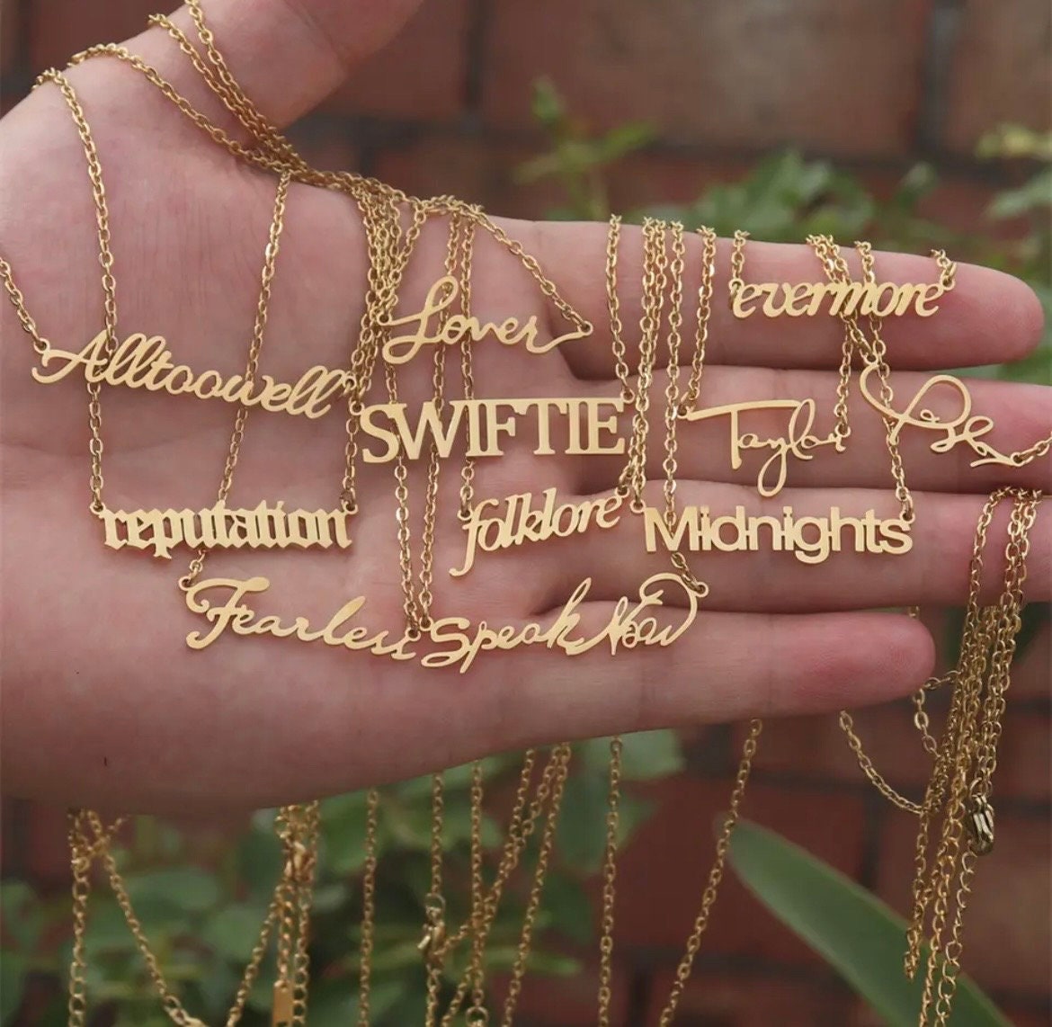 14K Gold Custom Name Necklace, Personalized Name Necklace, Gold ...