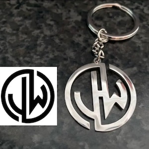 Custom Logo Keychain Charm, Personalized Business Logo Keychain ...