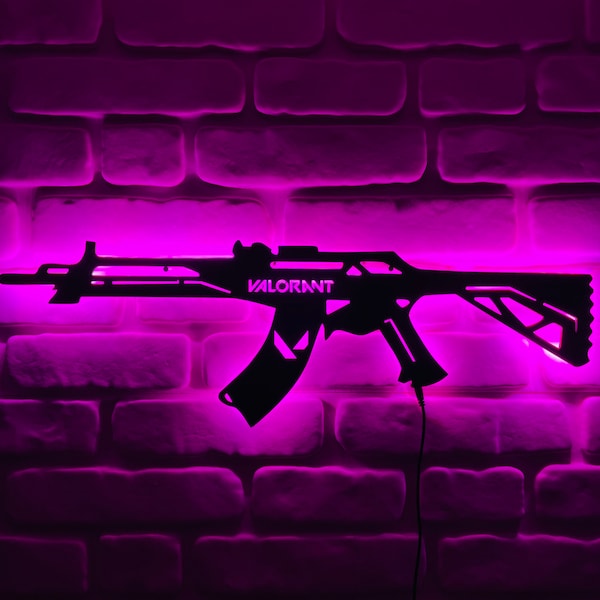 Valorant Neon Light Sign - Etsy