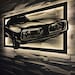 Classic Muscle Car LED Wall Light, Vintage Automobile Art, Man Cave ...