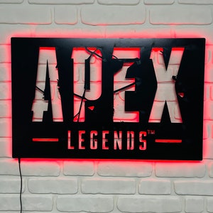 APEX Logo Led Sign, Gamer Wall Decor Gamer Room, Gift for Kids ...