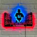 Custom DJ Headphone LED Neon Sign, Personalized Music Studio Decor ...