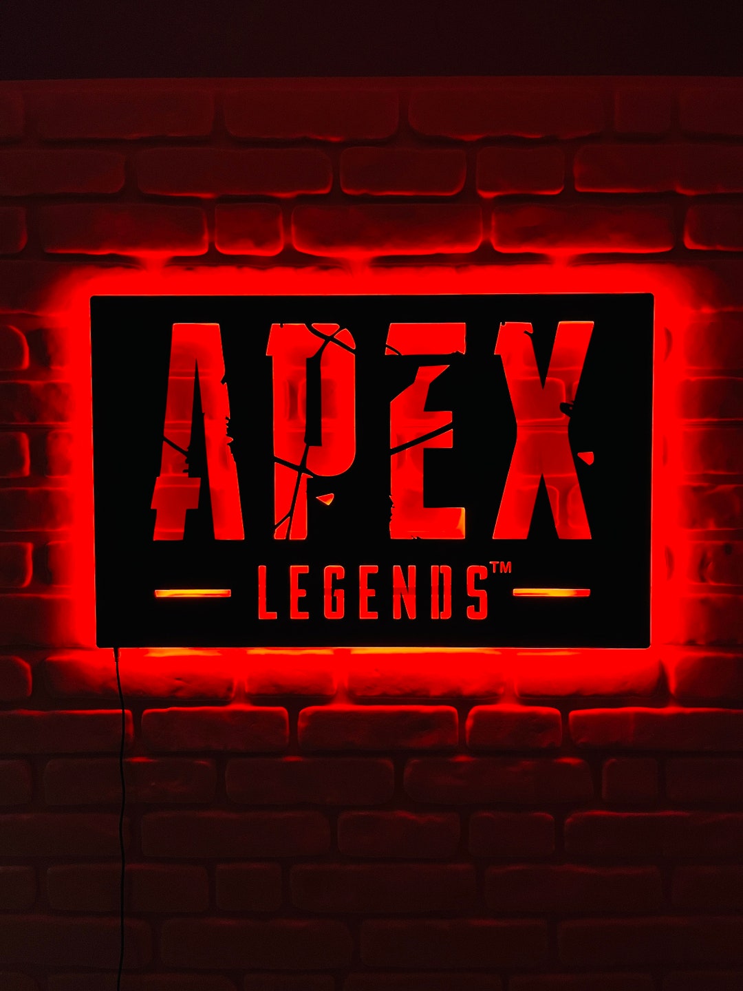 APEX Logo Led Sign, Gamer Wall Decor Gamer Room, Gift for Kids ...