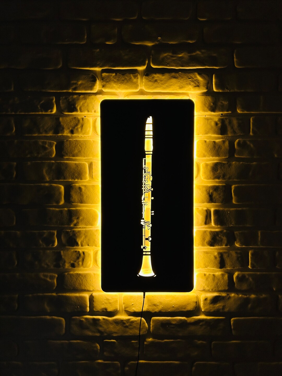 Clarinet Art Led Sign Wall Hangins Neon Sign Personalized Gift for ...