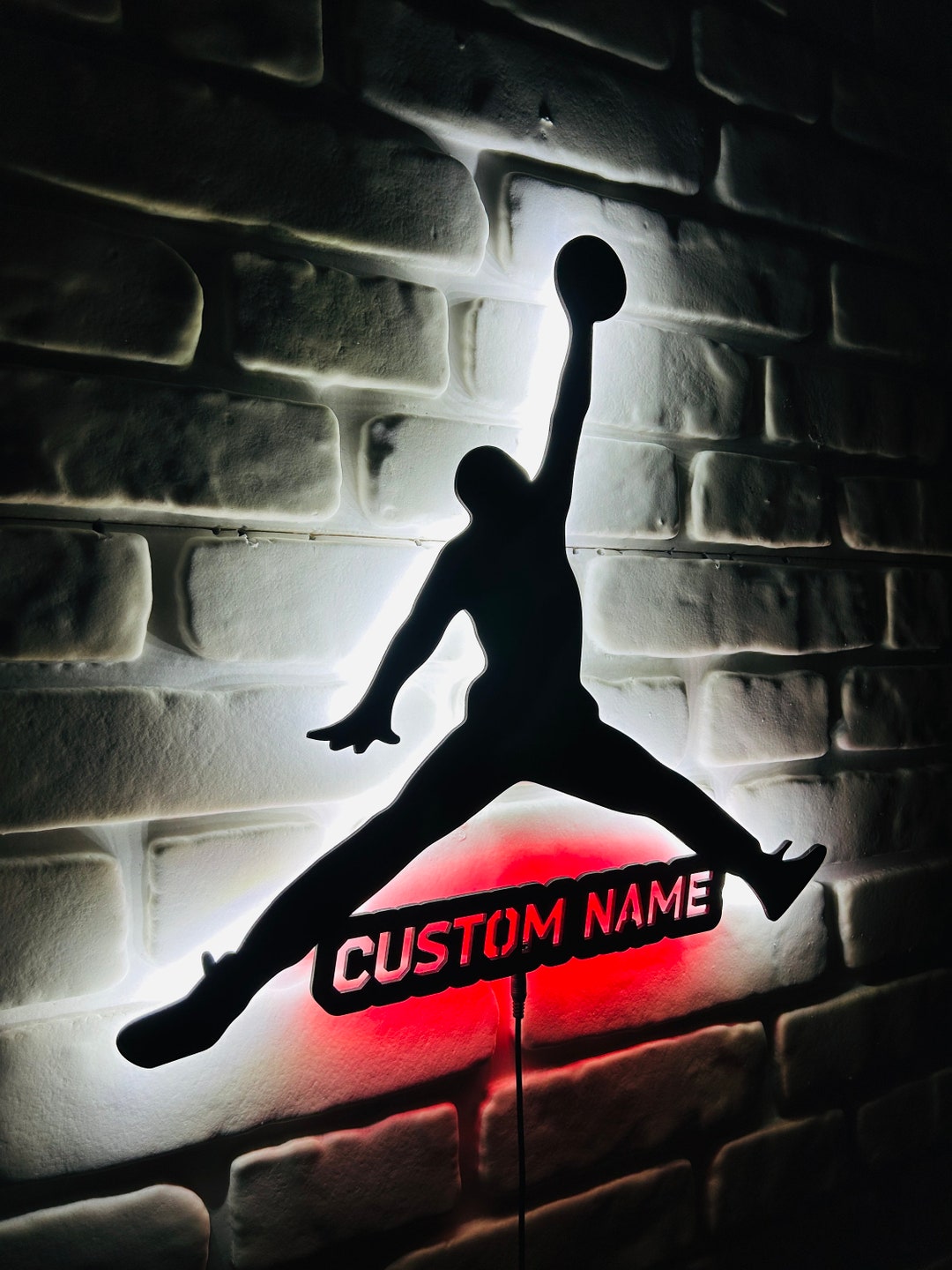 Custom and Personalization Basketball Led Sign Art Wall Hangins Neon ...