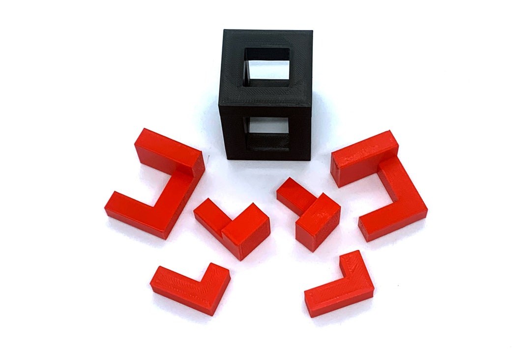 Triple Twins Puzzle - 3D Printed - Etsy