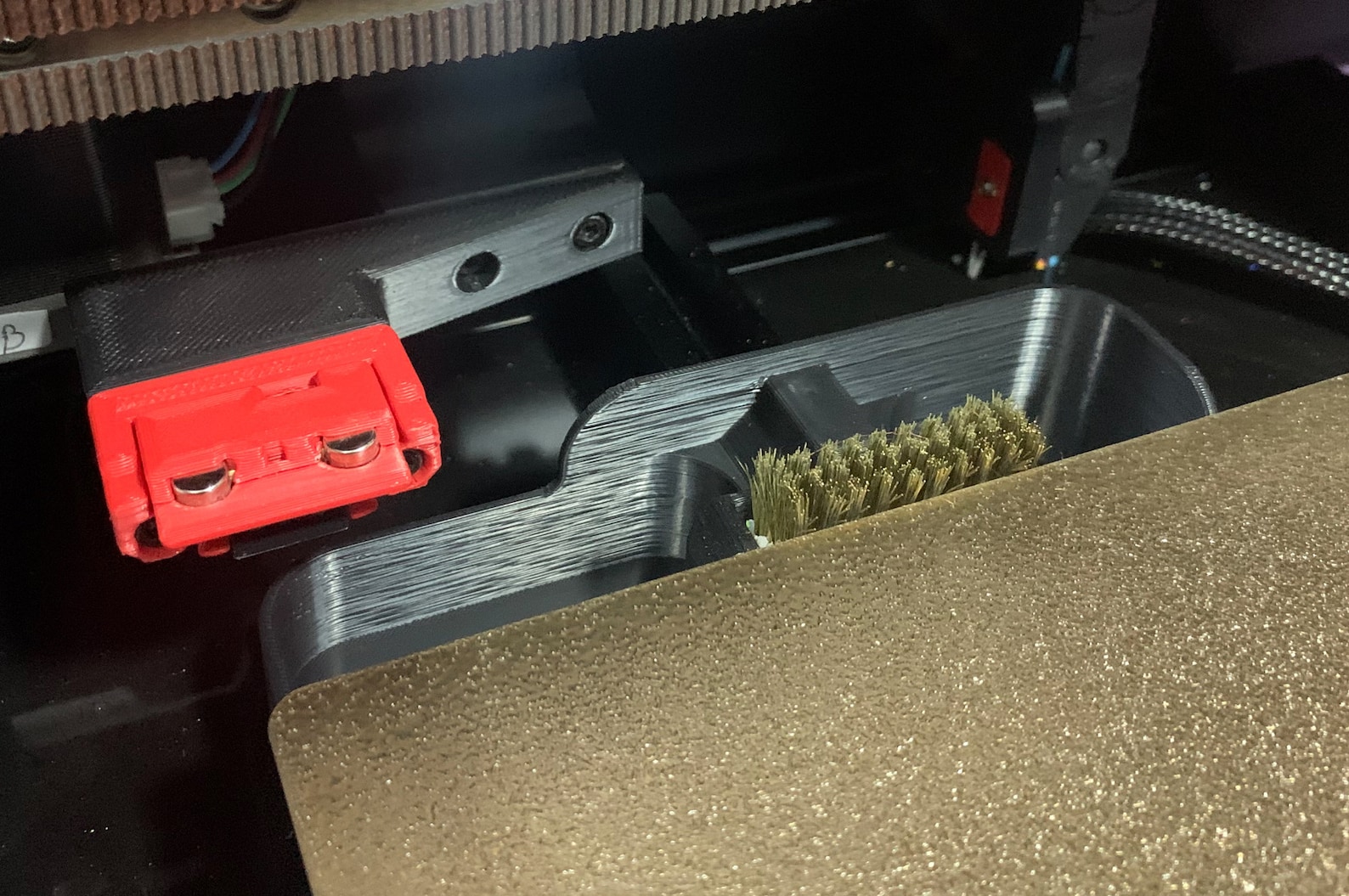 Voron 2.4 Modified Purge Bucket With Nozzle Brush - Etsy