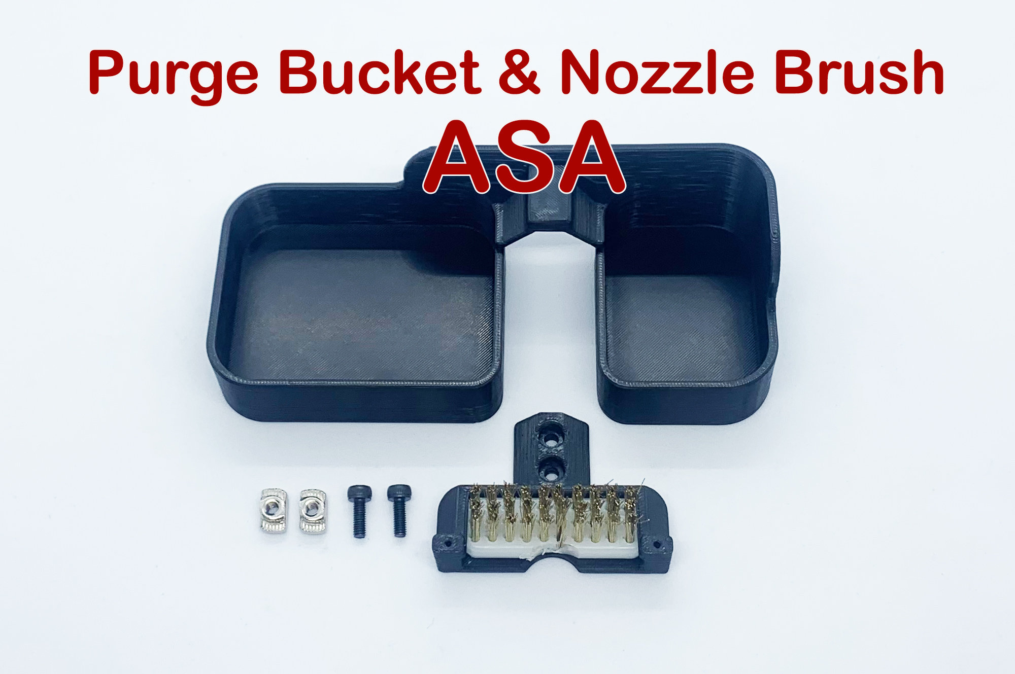 Voron 2.4 Modified Purge Bucket With Nozzle Brush - Etsy